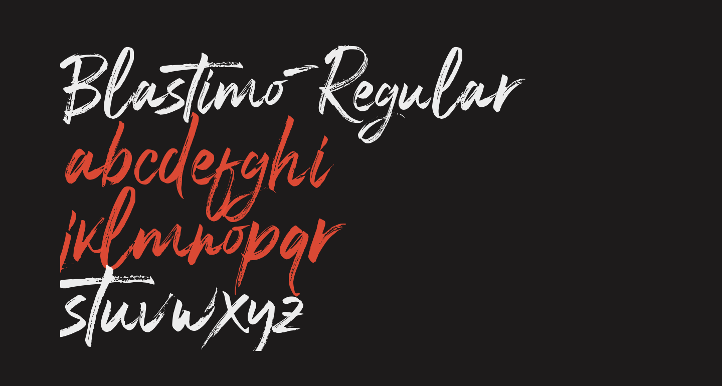 Blastimo-Regular free Font - What Font Is
