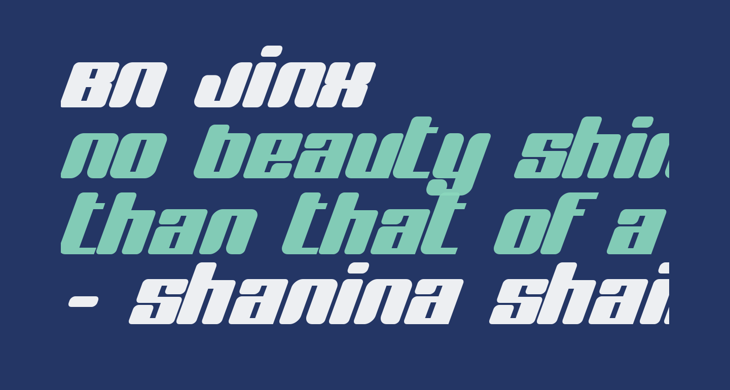 BN Jinx free Font - What Font Is