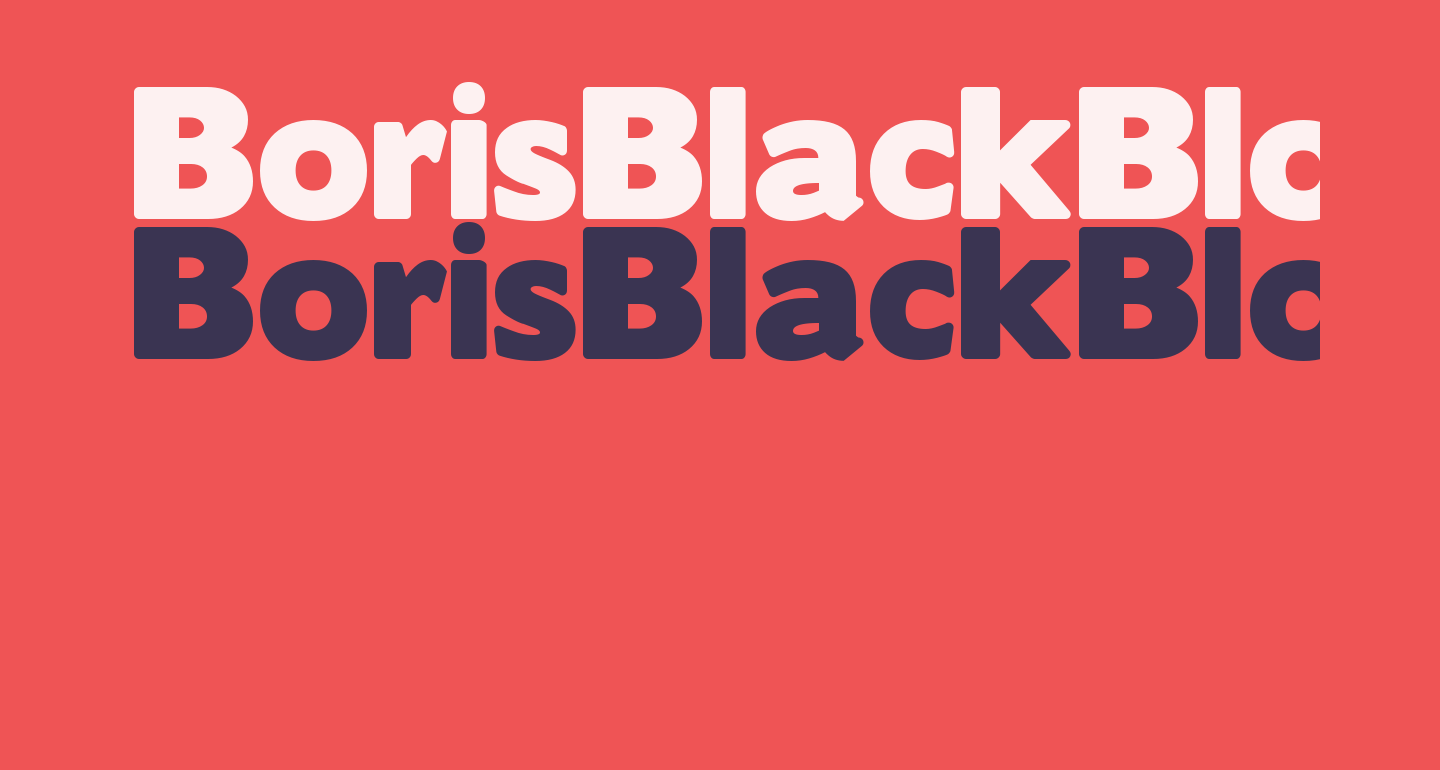 BorisBlackBloxx free Font - What Font Is