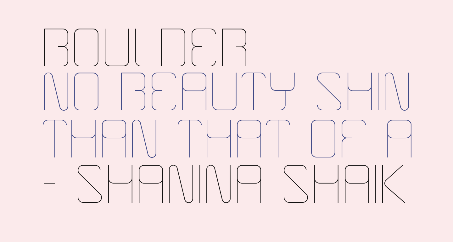 Boulder free Font - What Font Is