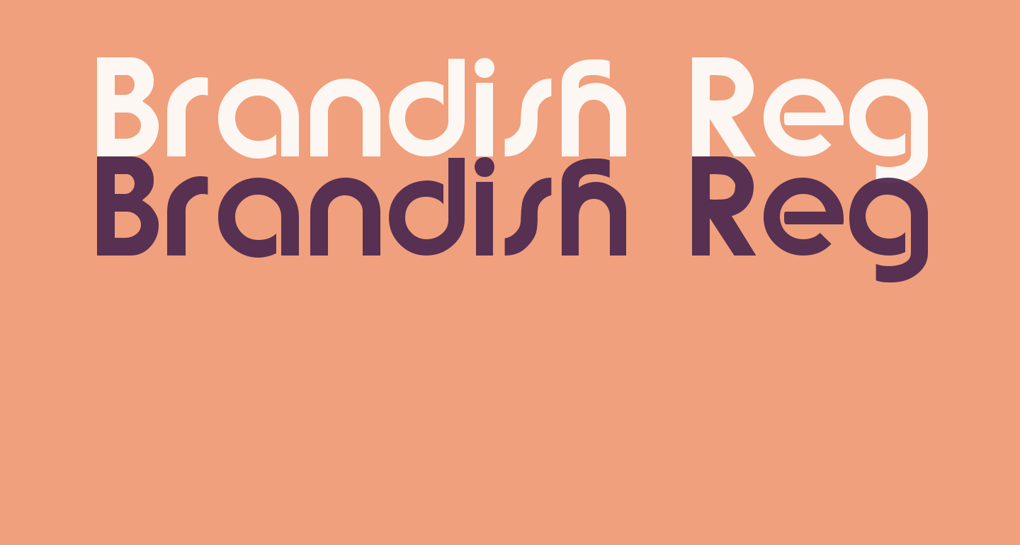 Brandish Regular free Font - What Font Is