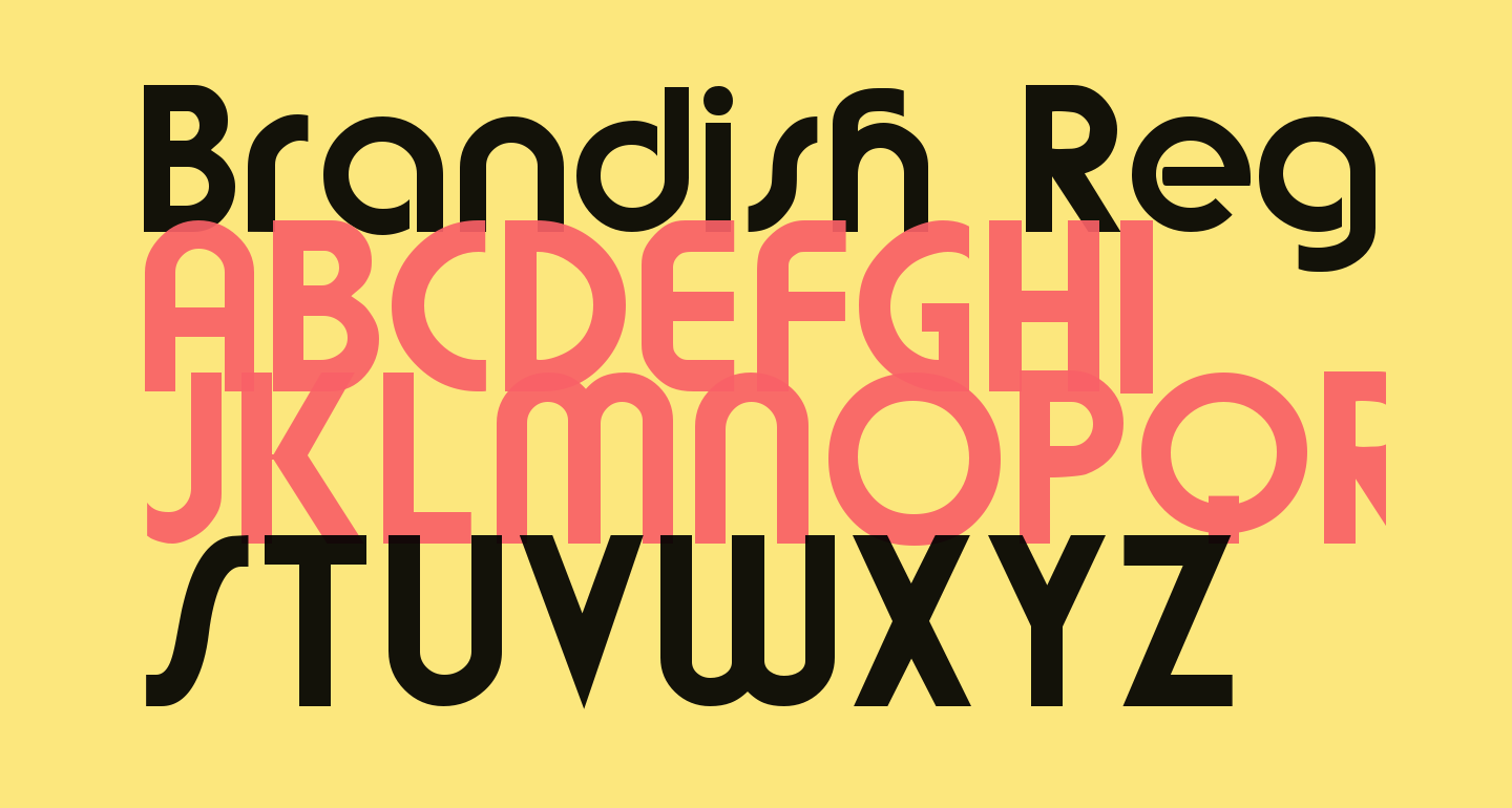Brandish Regular free Font - What Font Is