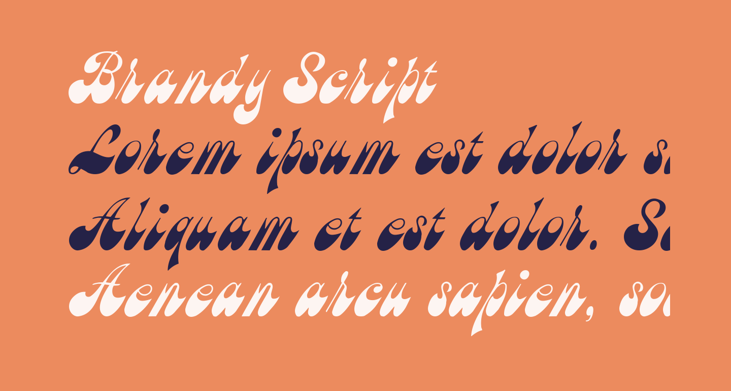 Brandy Script free Font - What Font Is