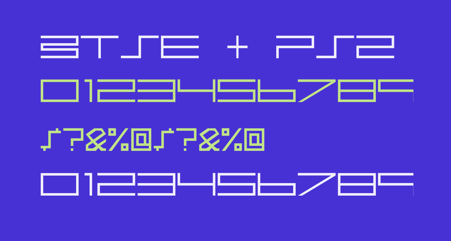 BTSE + PS2 FONT free Font - What Font Is