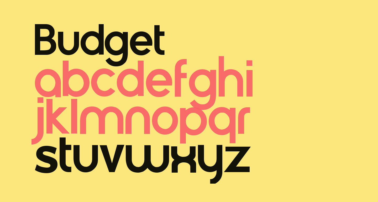 Budget 2012 free Font - What Font Is