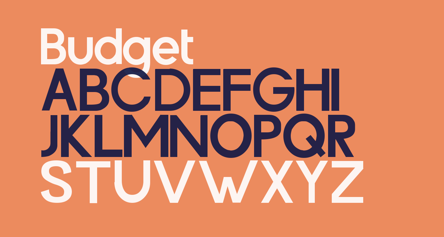 Budget 2012 free Font - What Font Is