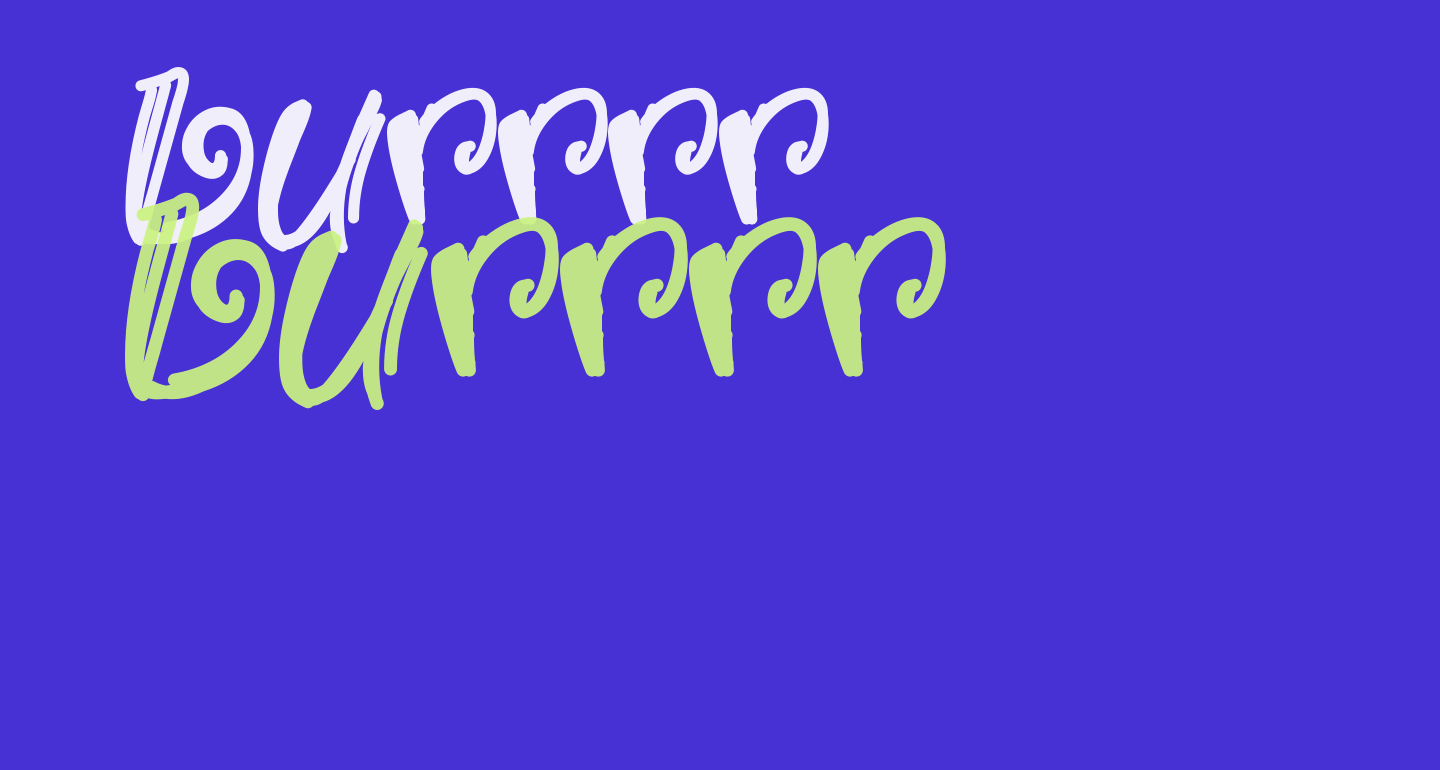Burrrr free Font - What Font Is
