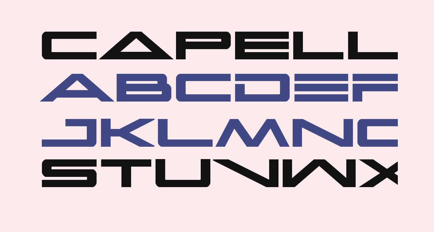Capella Bold free Font - What Font Is