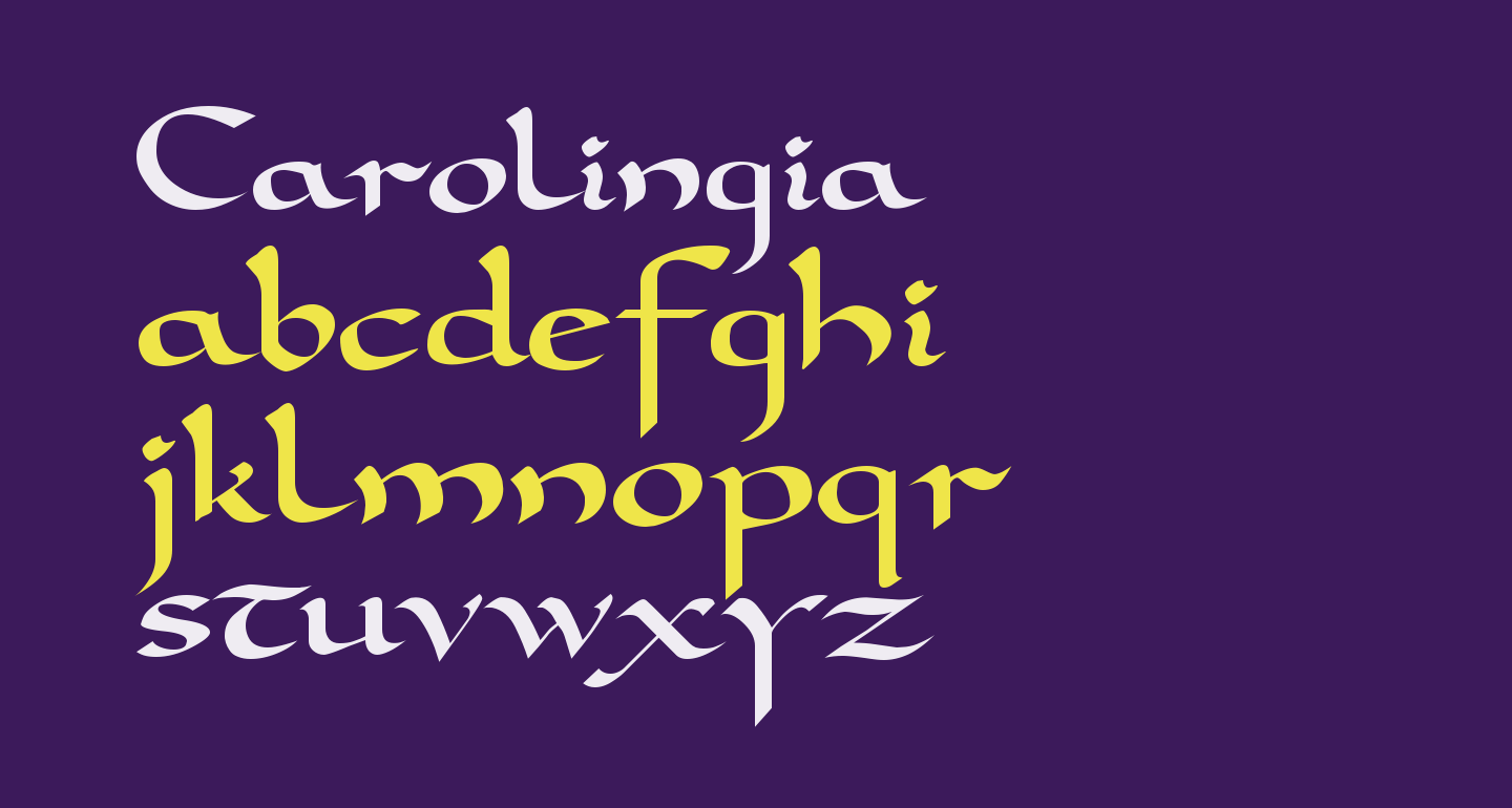 Carolingia free Font - What Font Is