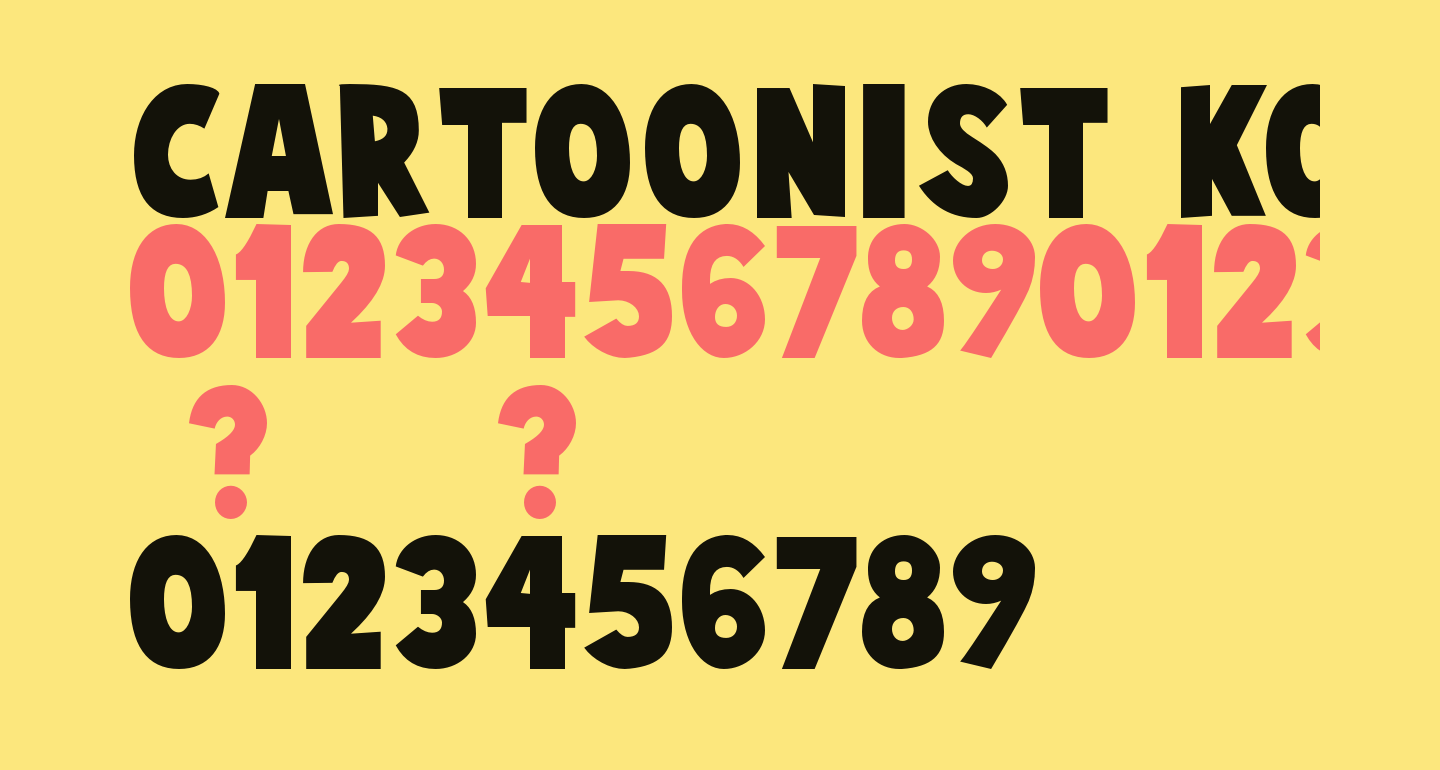 Cartoonist Kooky free Font - What Font Is