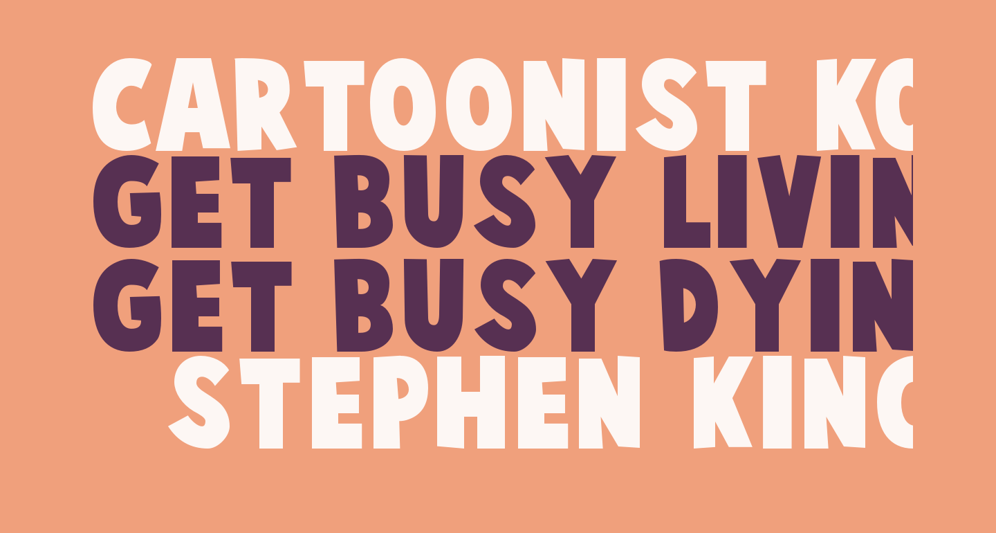 Cartoonist Kooky free Font - What Font Is