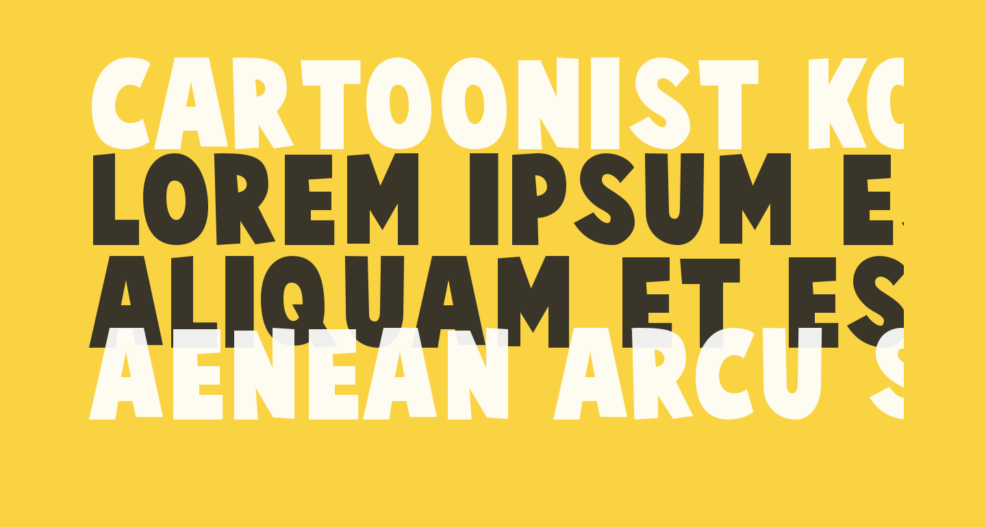 Cartoonist Kooky free Font - What Font Is