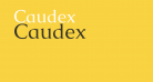 Caudex free Font - What Font Is