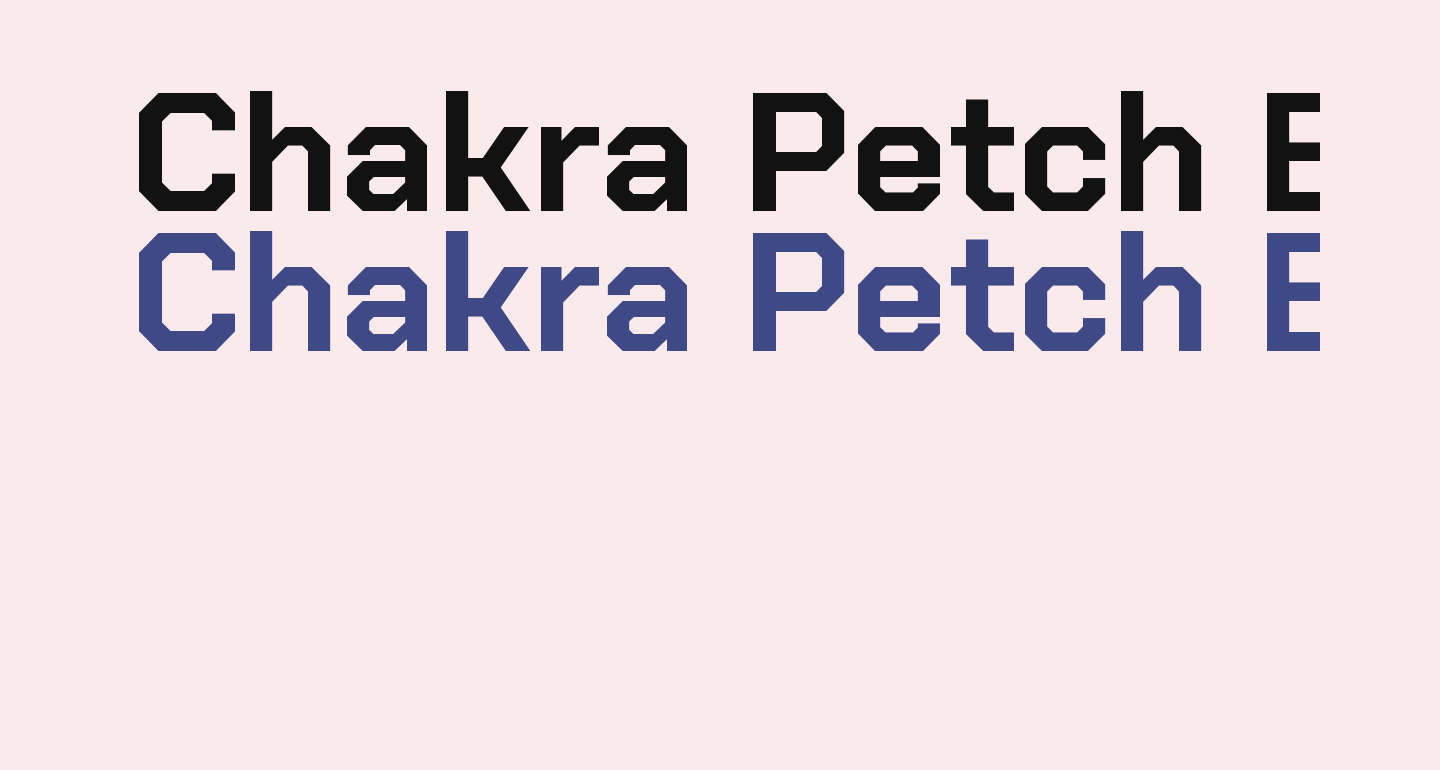 Chakra Petch Bold free Font - What Font Is