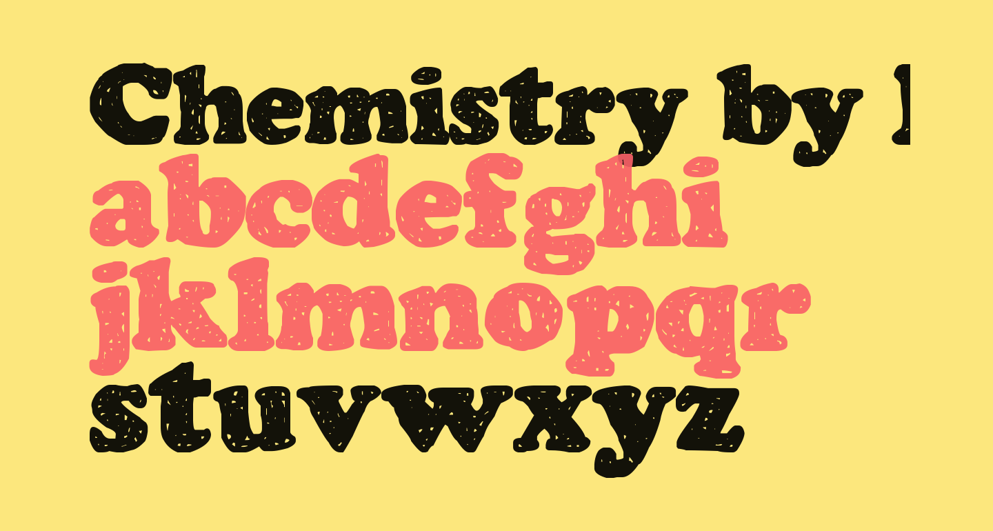 Chemistry by Denne free Font - What Font Is