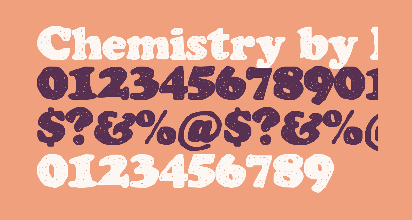 Chemistry by Denne free Font - What Font Is