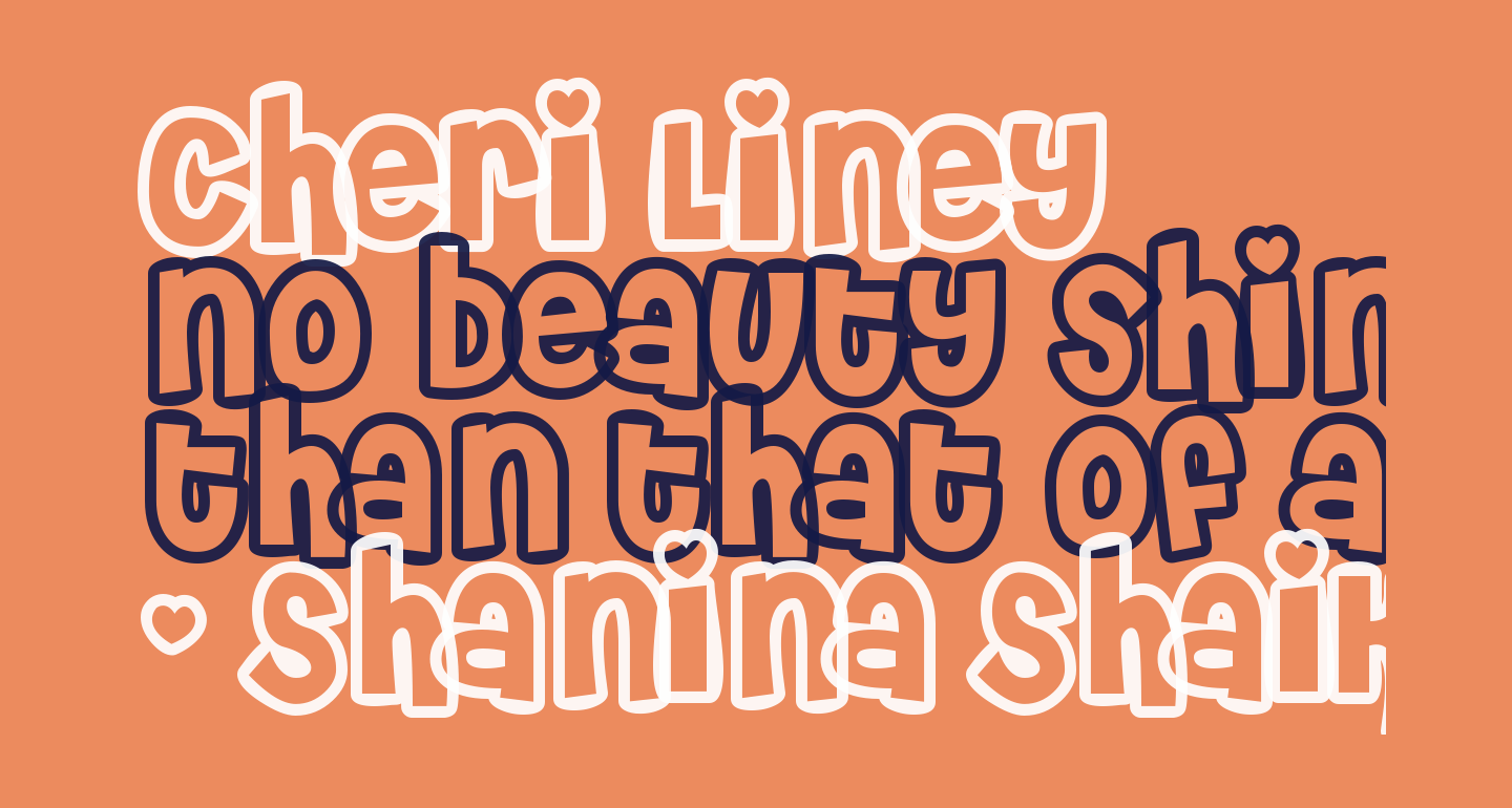 Cheri Liney free Font - What Font Is