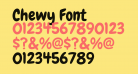 Chewy free Font - What Font Is
