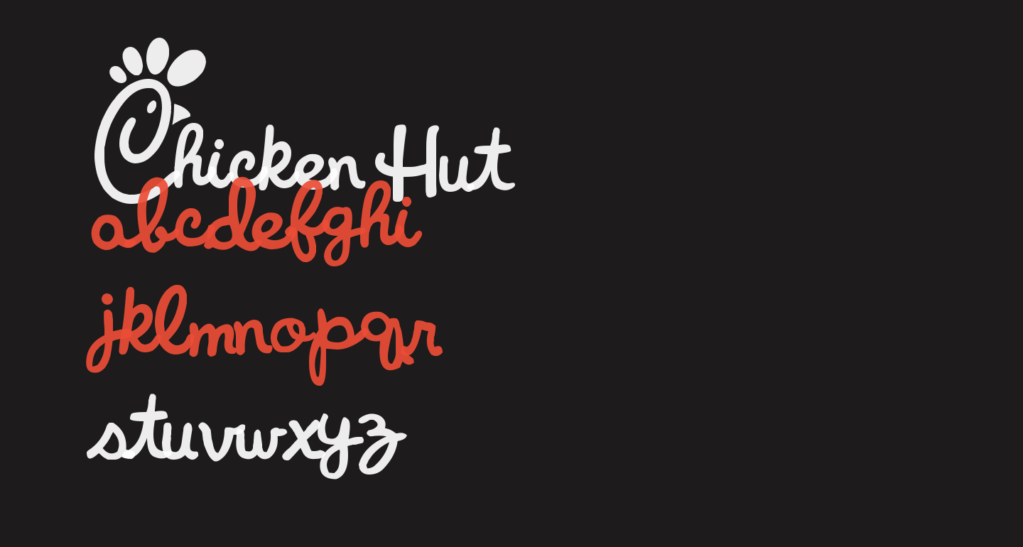 Chicken Hut free Font - What Font Is