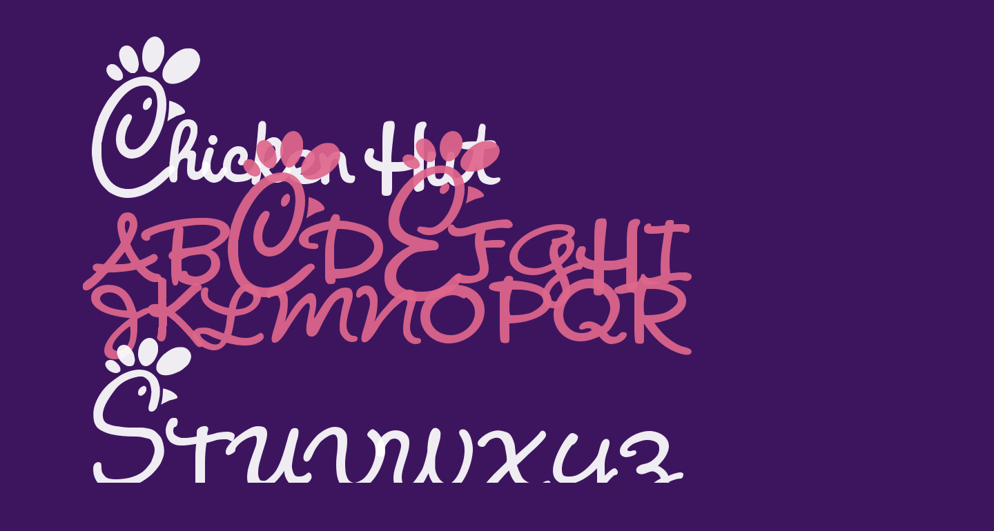 Chicken Hut free Font - What Font Is