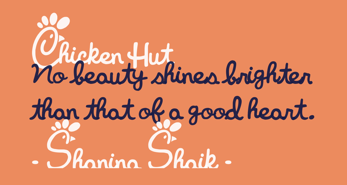 Chicken Hut free Font - What Font Is