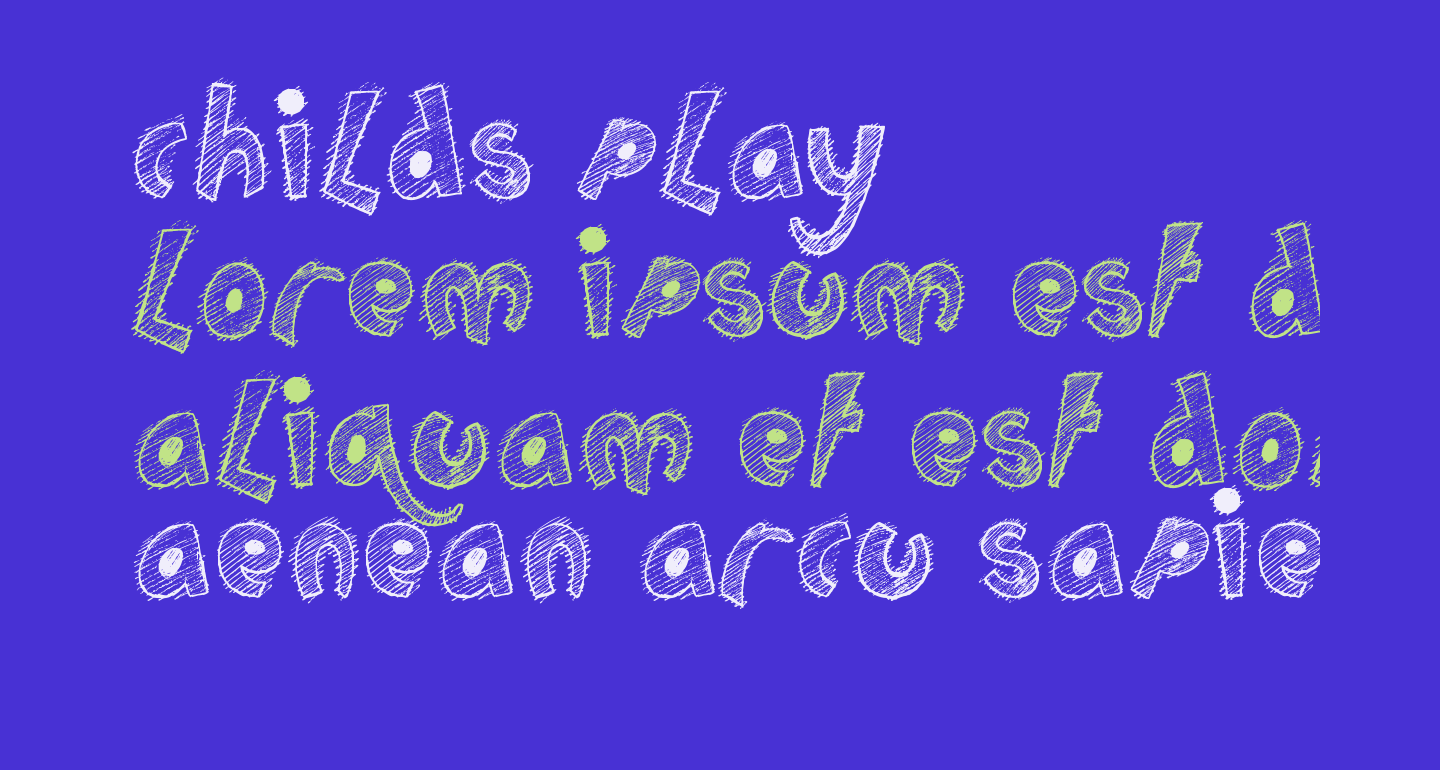 Childs Play free Font - What Font Is