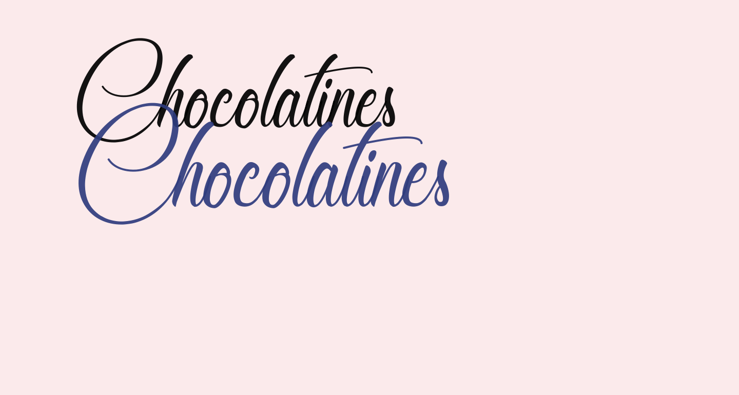 Chocolatines free Font - What Font Is