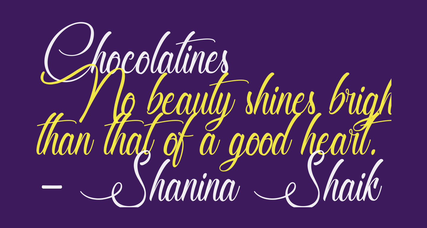 Chocolatines free Font - What Font Is
