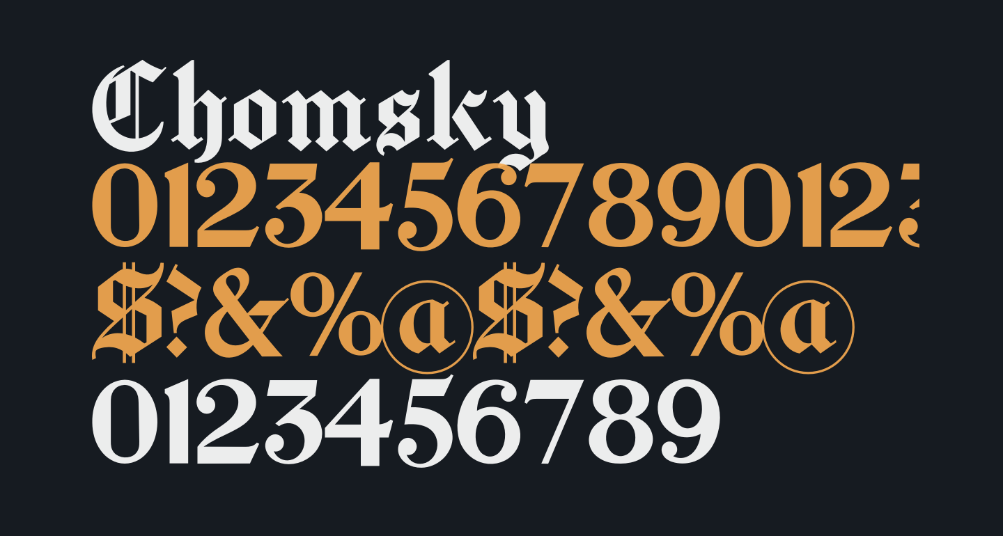 Chomsky free Font - What Font Is
