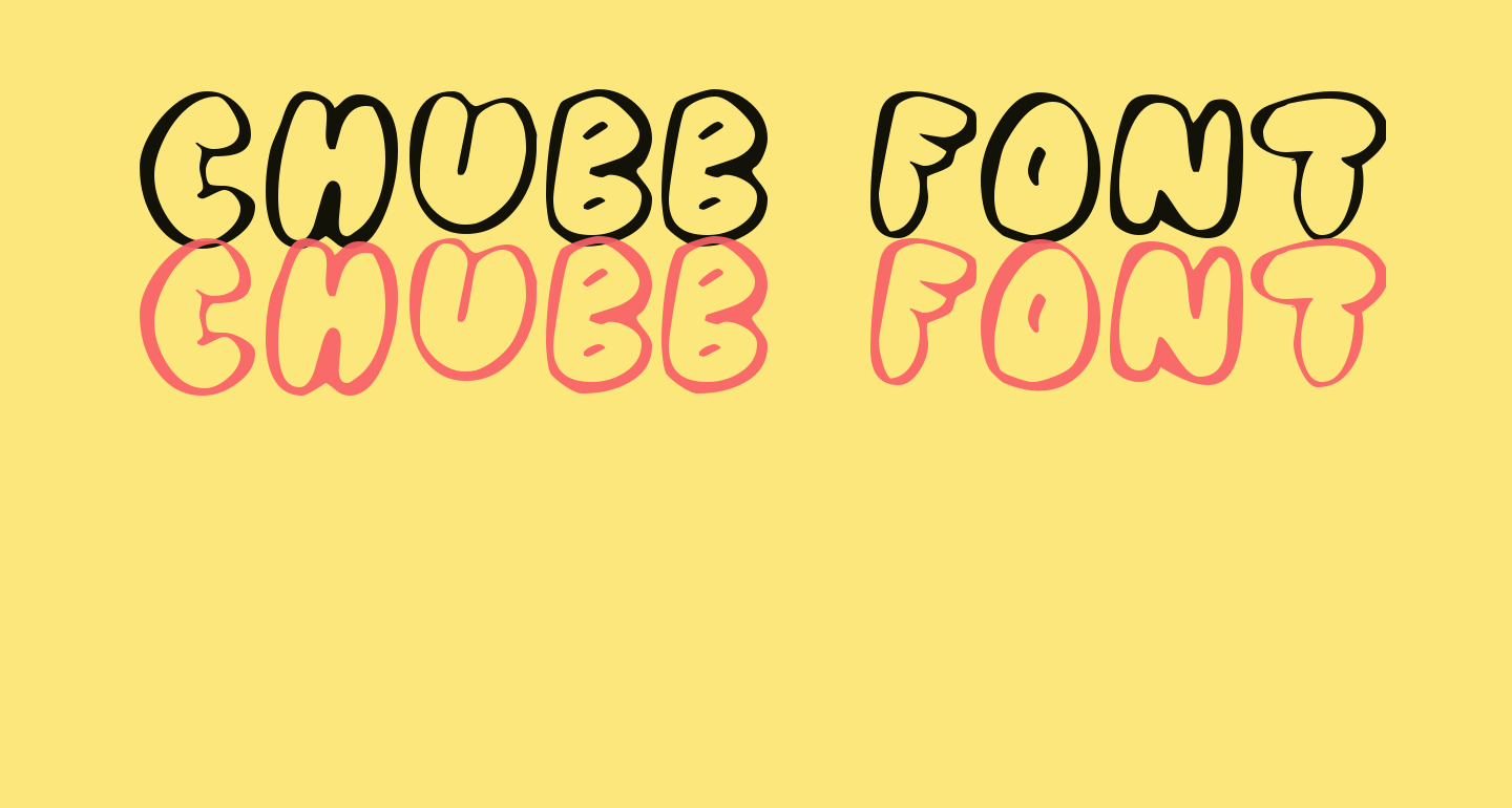 Chubb free Font - What Font Is