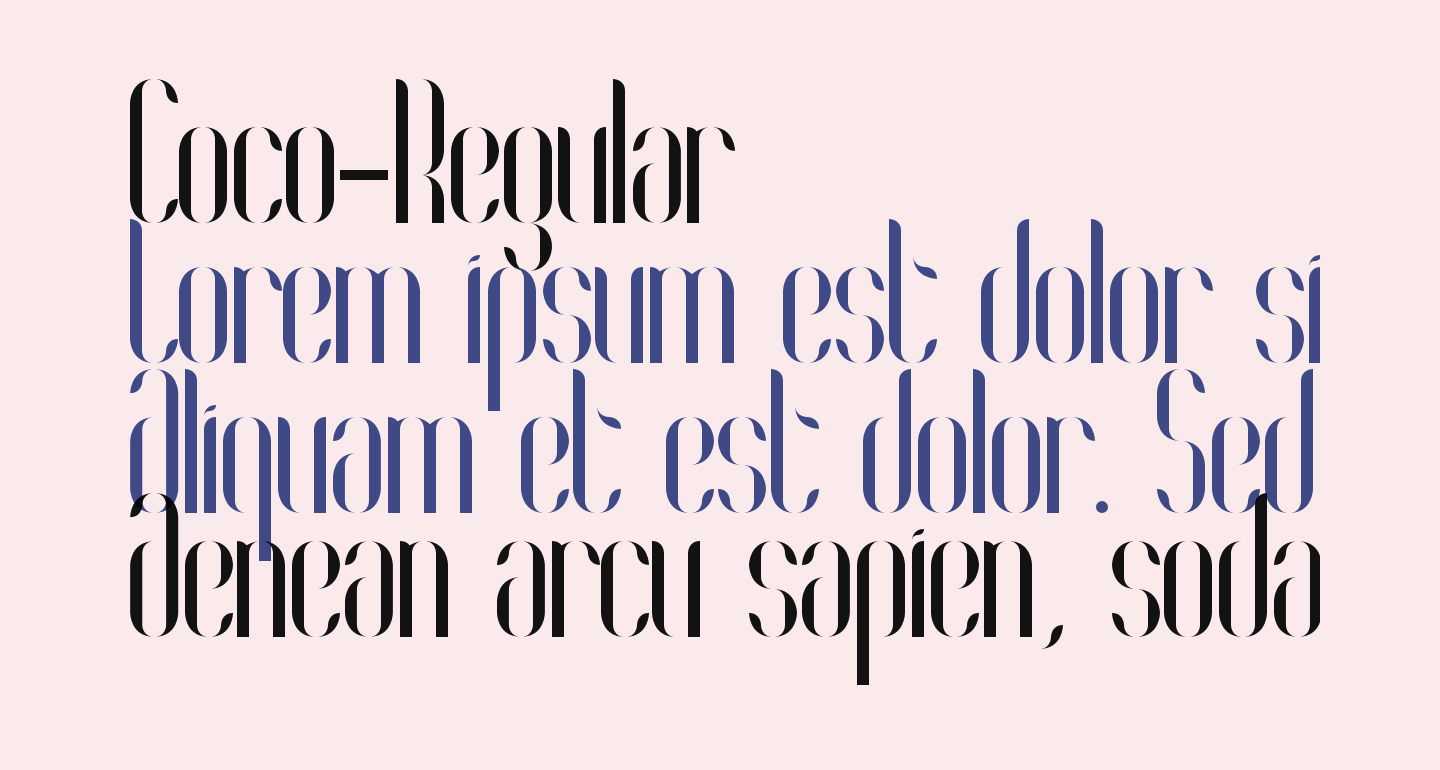 Coco-Regular free Font - What Font Is