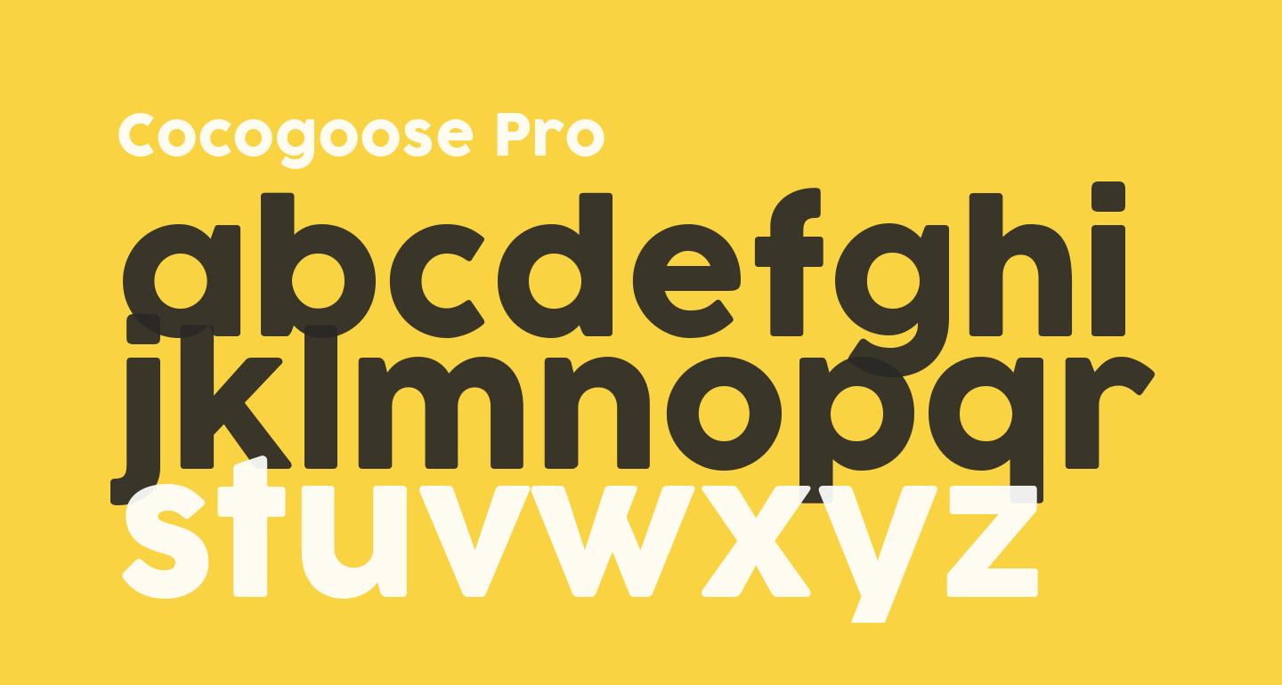 Cocogoose Pro free Font - What Font Is