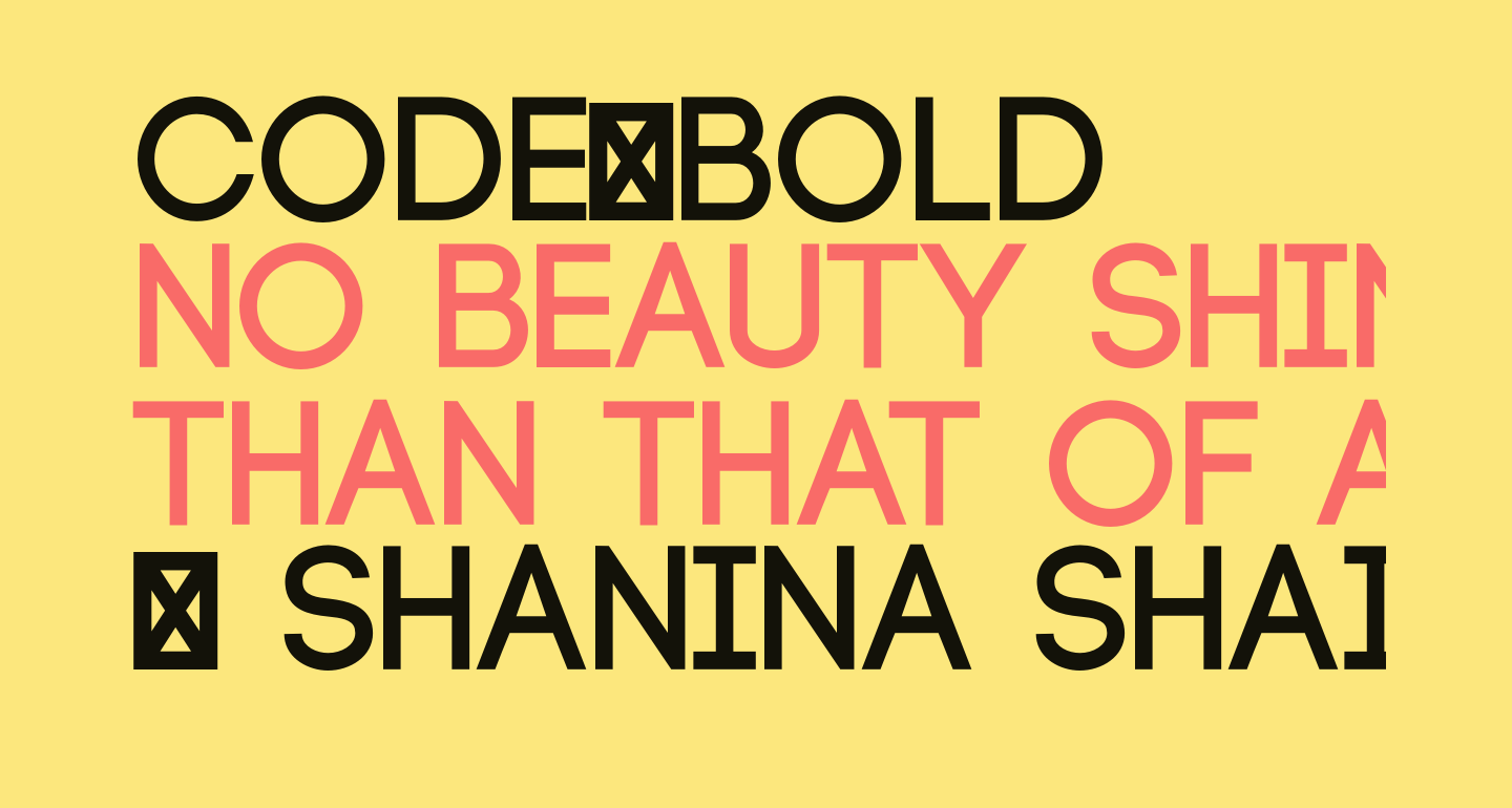 Code-Bold free Font - What Font Is
