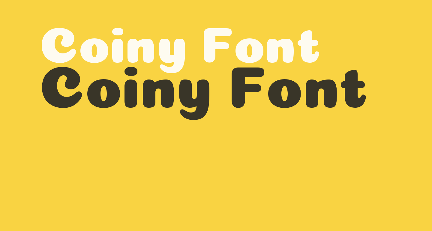 Coiny free Font - What Font Is