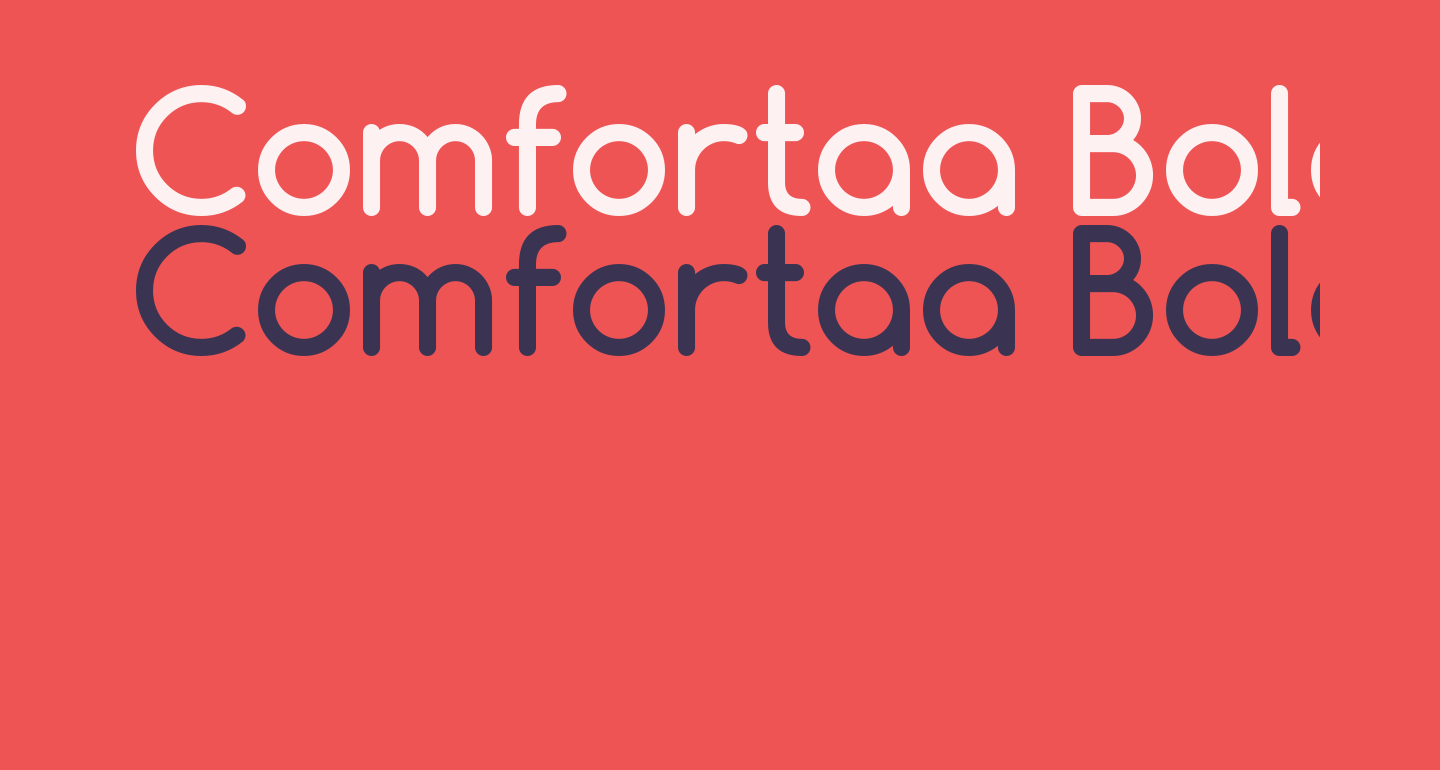 Comfortaa Bold free Font - What Font Is