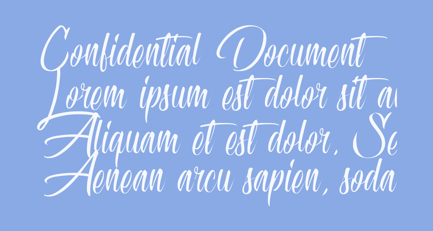 Confidential Document free Font - What Font Is