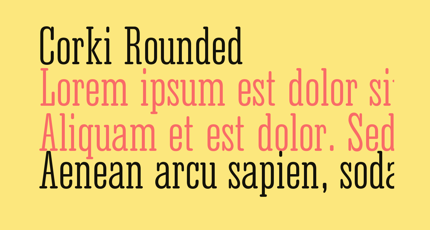 Corki Rounded free Font - What Font Is