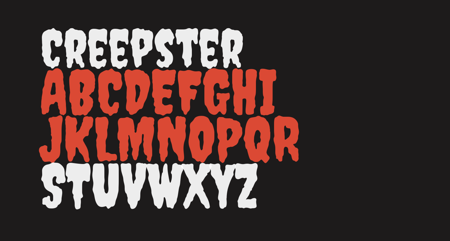 Creepster free Font - What Font Is