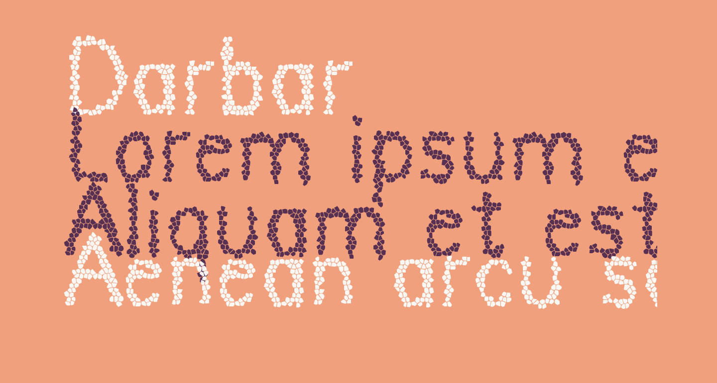 Darbar free Font - What Font Is