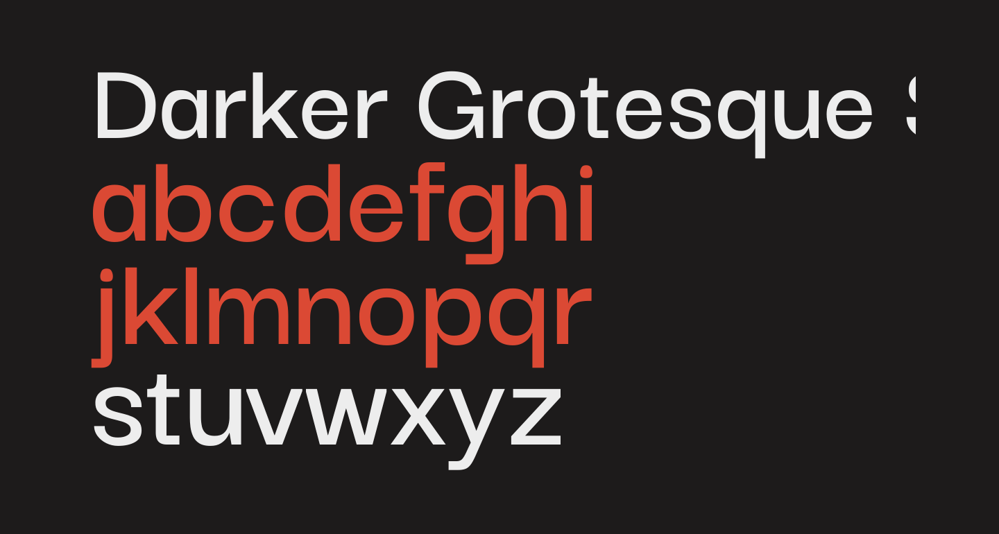 Darker Grotesque SemiBold free Font - What Font Is