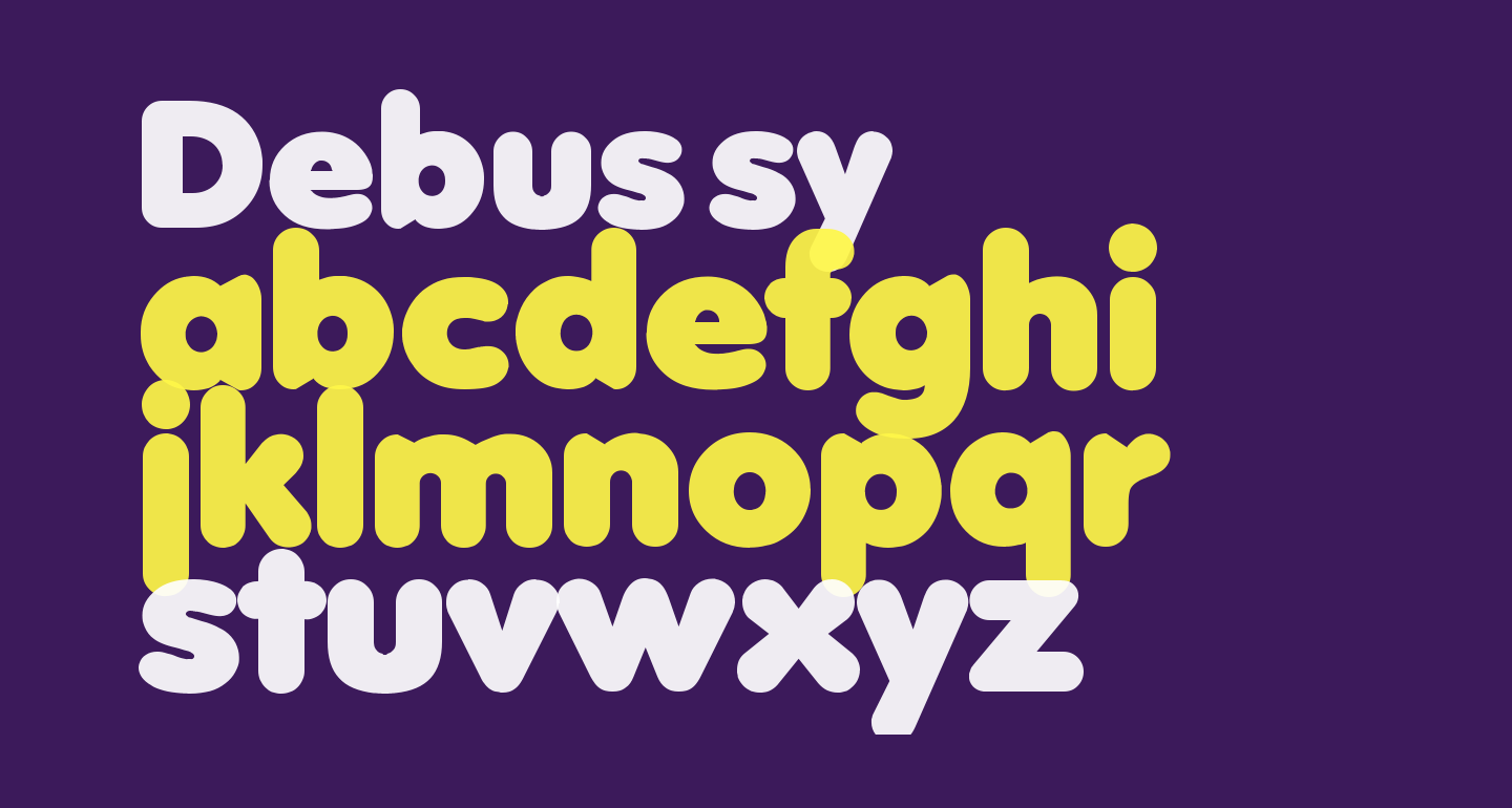 Debussy free Font - What Font Is