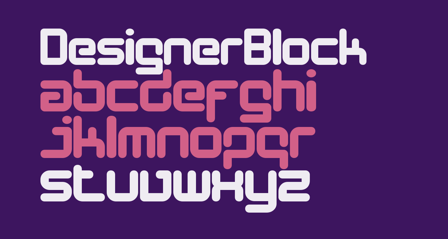 DesignerBlock free Font - What Font Is
