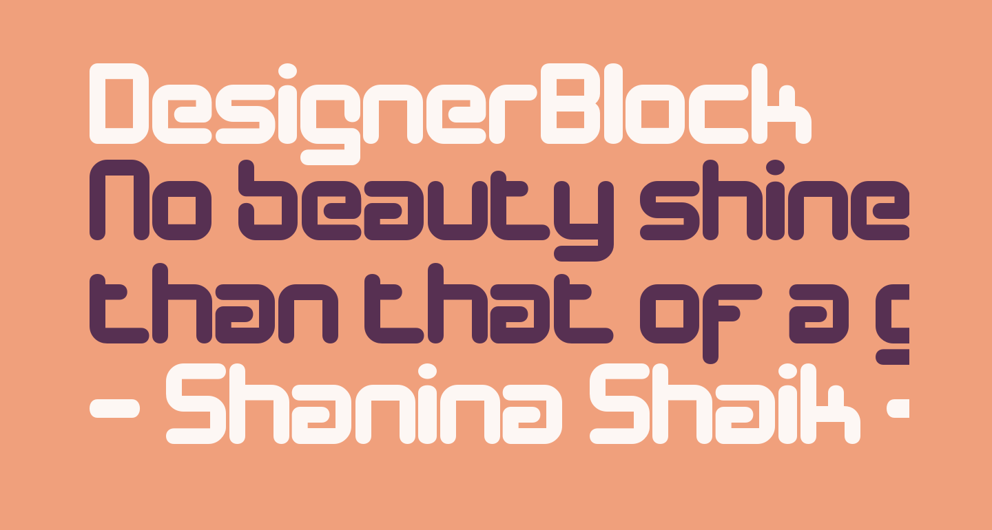 DesignerBlock free Font - What Font Is