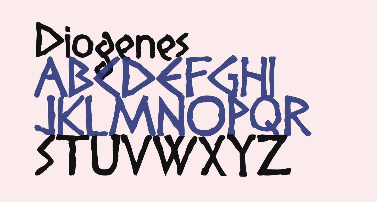 Diogenes free Font - What Font Is