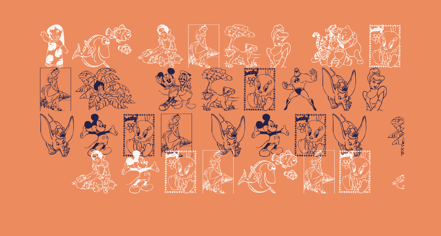 Disney family 1 free Font - What Font Is