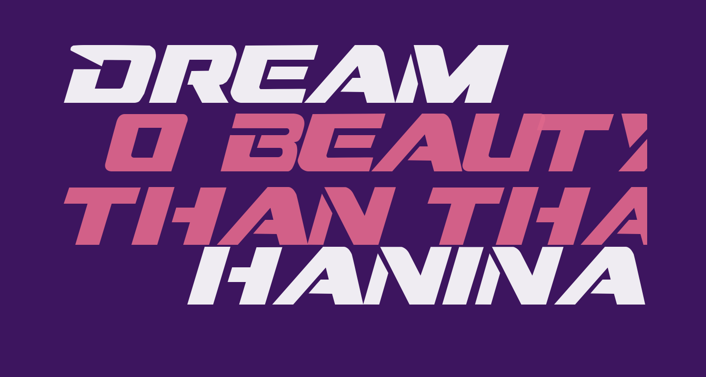 Dream MMA free Font - What Font Is