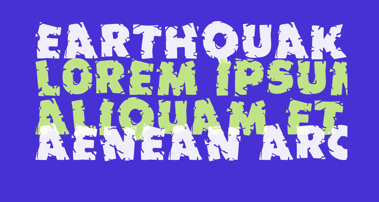 Earthquake MF free Font - What Font Is