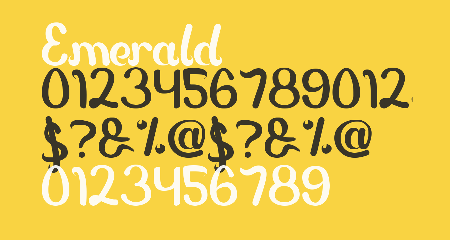 Emerald free Font - What Font Is