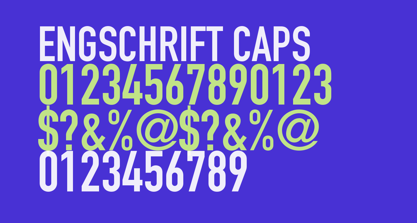 Engschrift Caps free Font - What Font Is