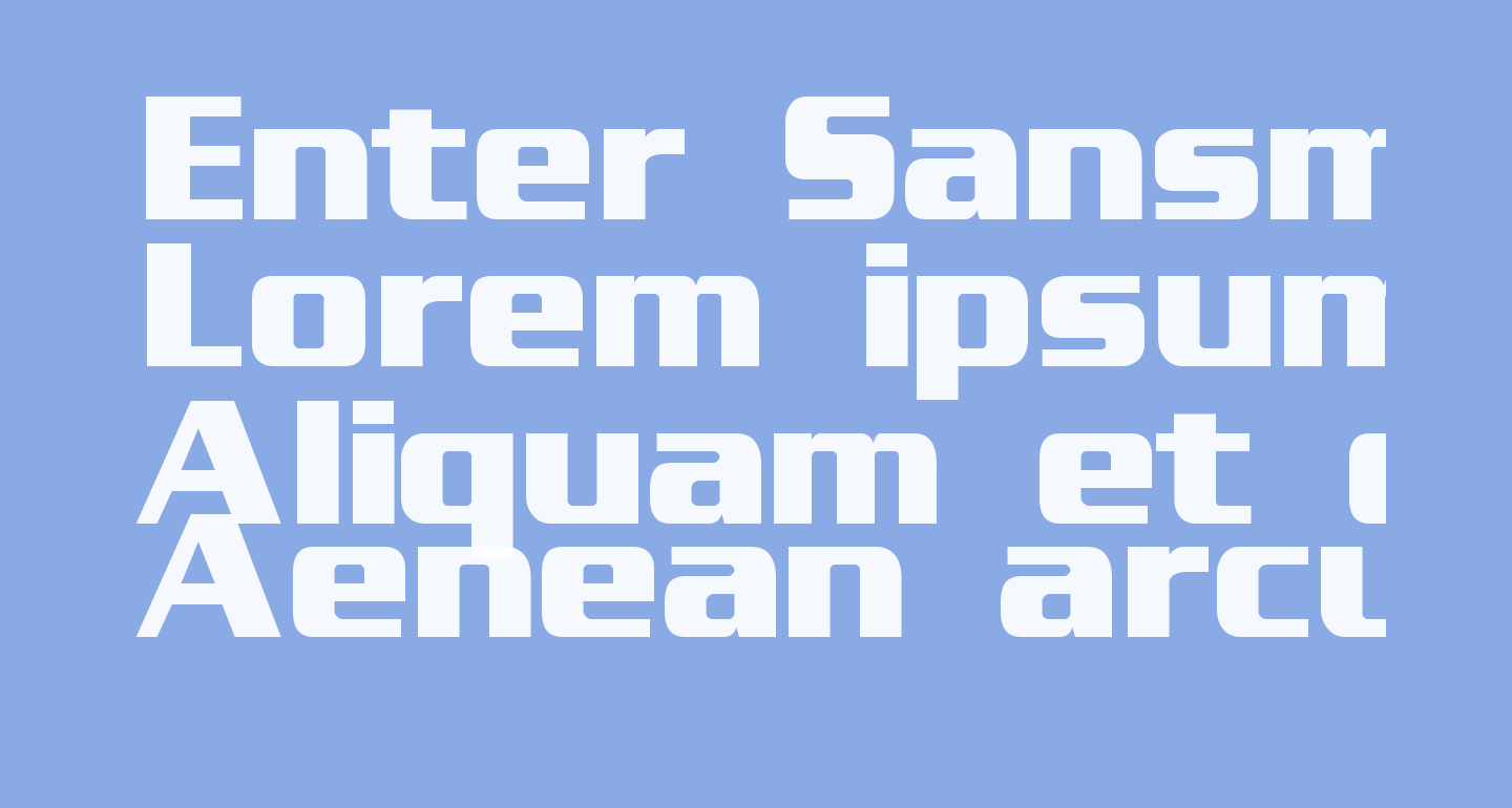 Enter Sansman Bold free Font - What Font Is